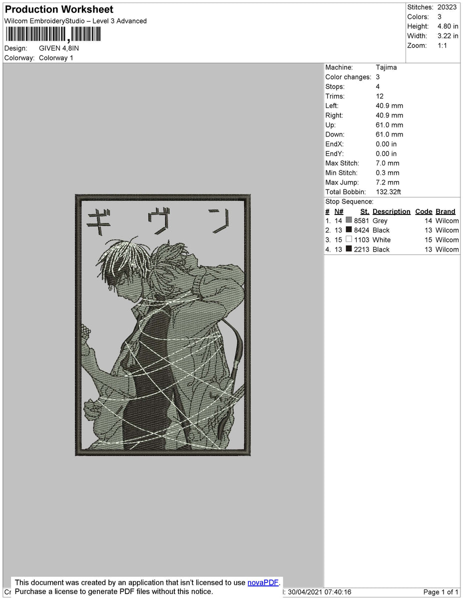 GIVEN – Master Digitizer