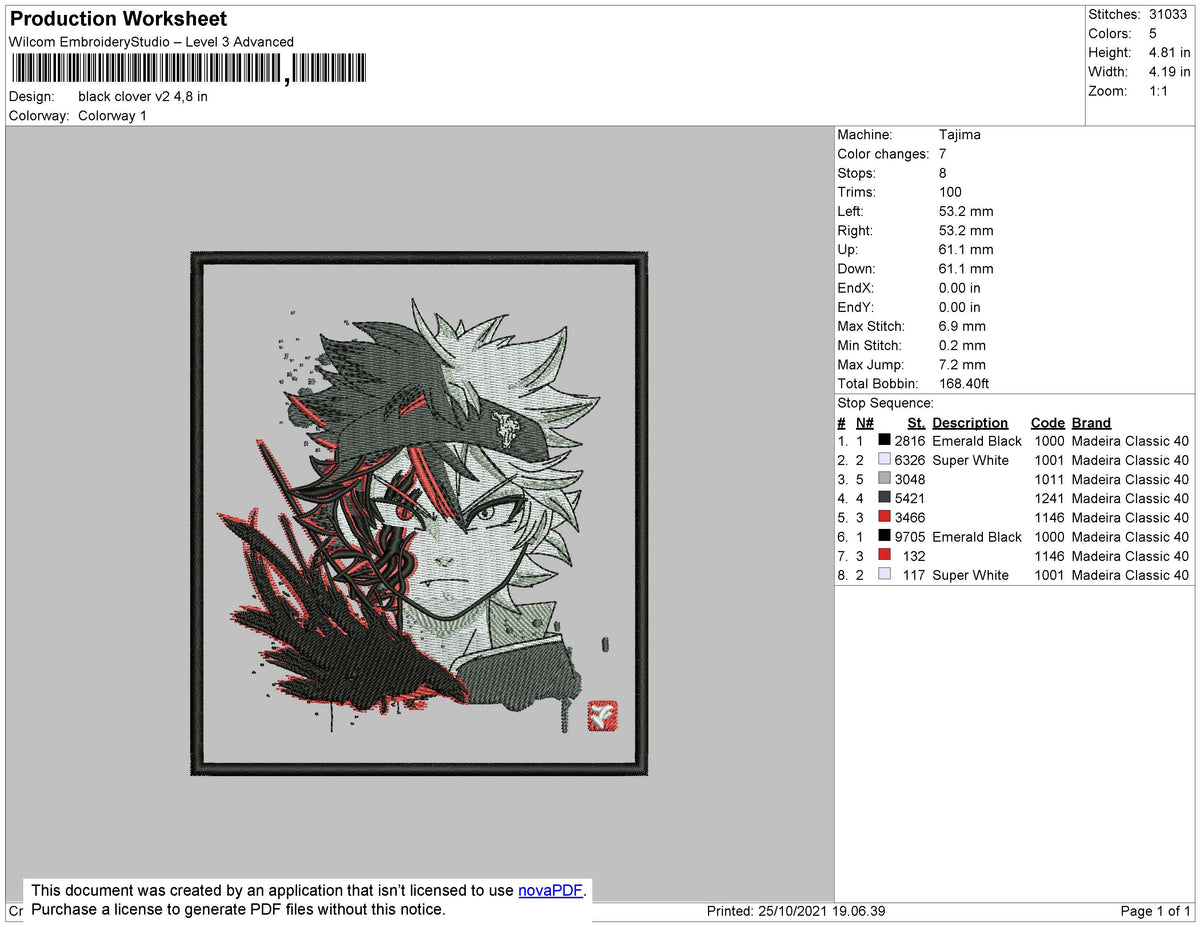 Black Clover v2 – Master Digitizer