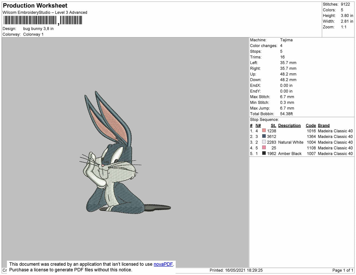 Bug Bunny – Master Digitizer