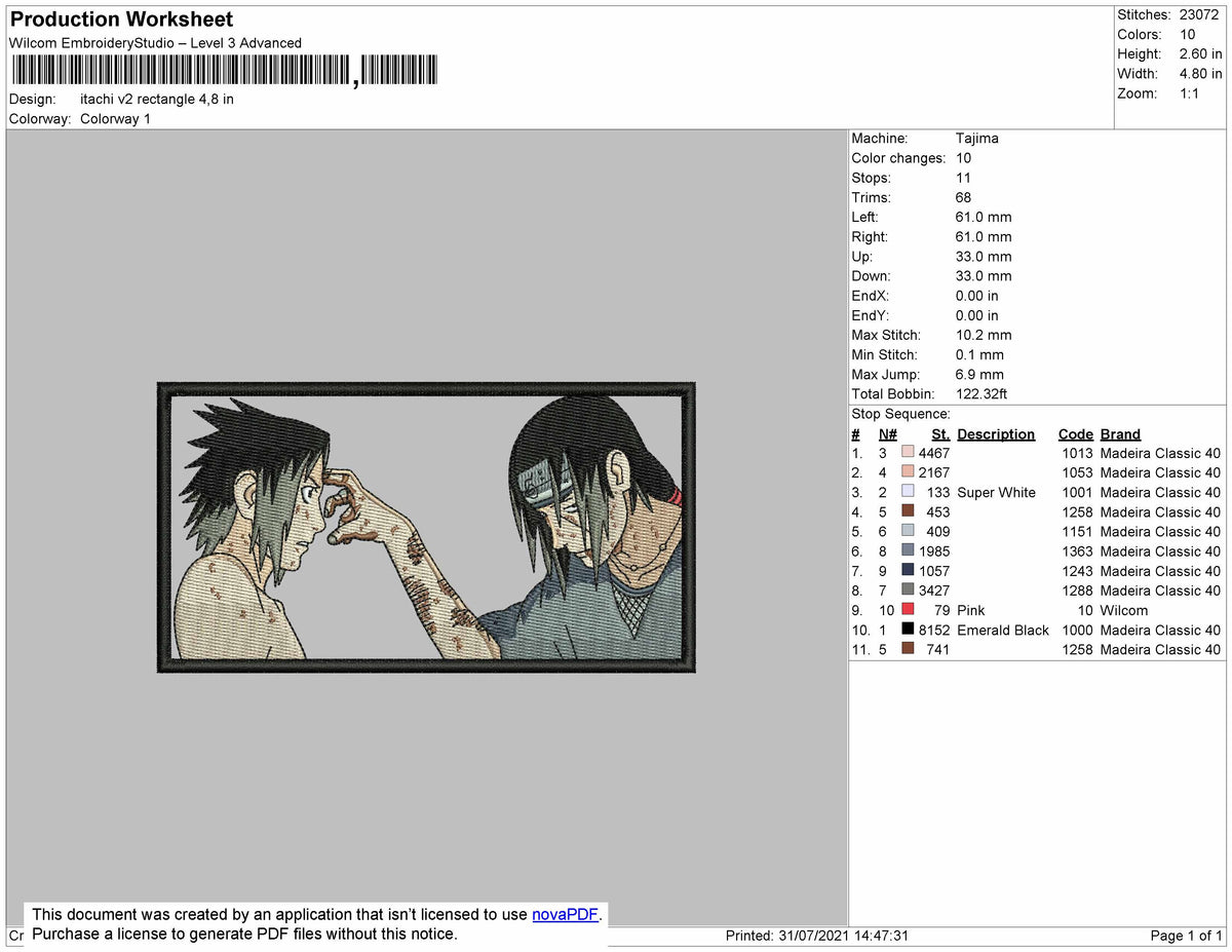 Itachi Rectangle v2 – Master Digitizer