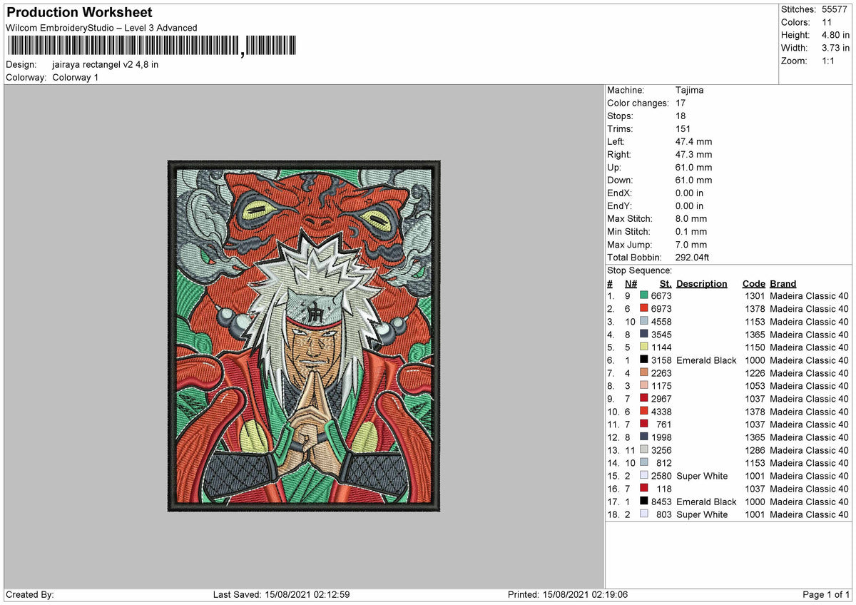 Jairaya Rectangle v2 – Master Digitizer