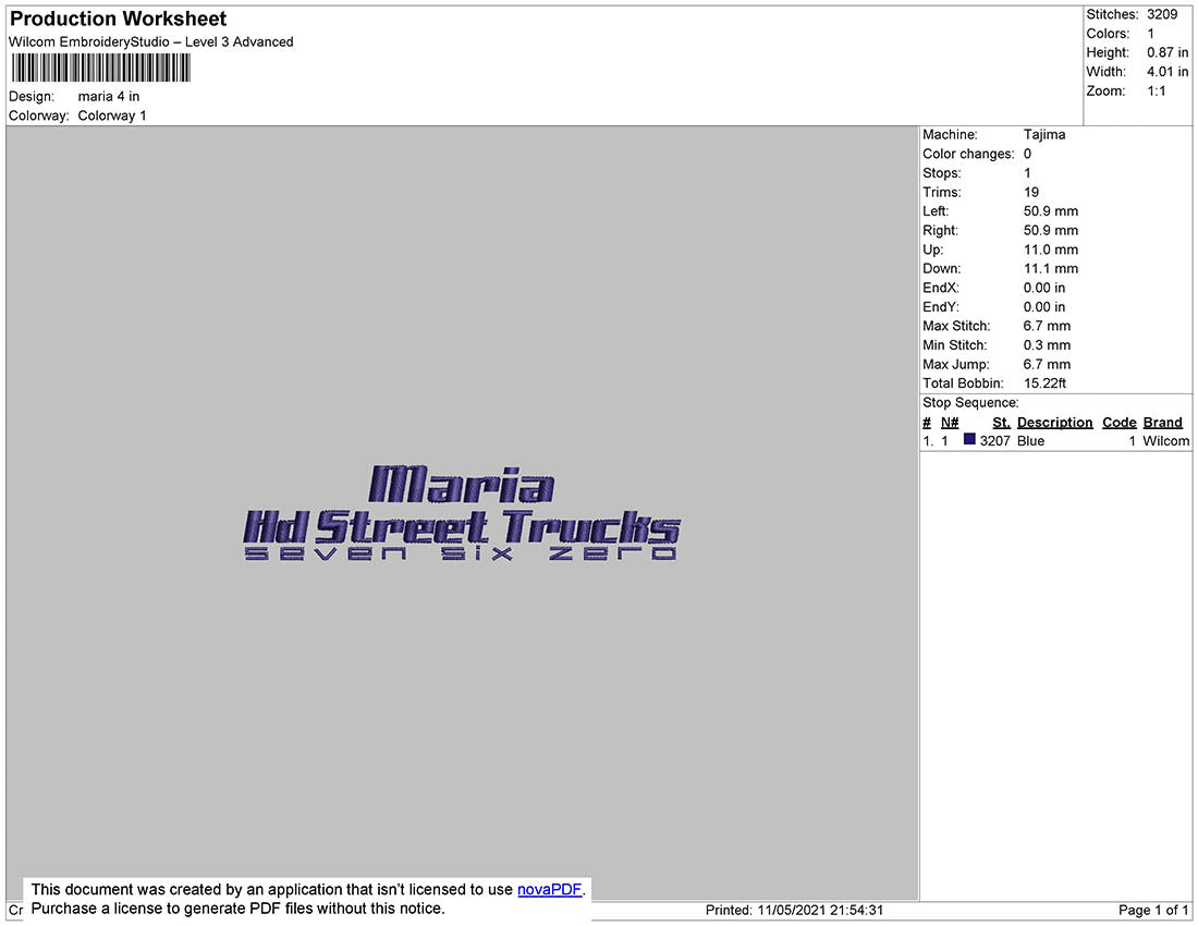 Maria – Master Digitizer