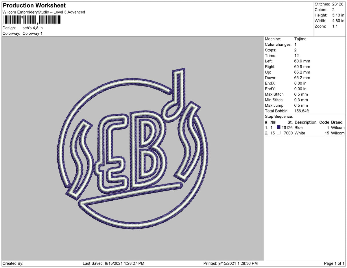 SEBS LOGO – Master Digitizer