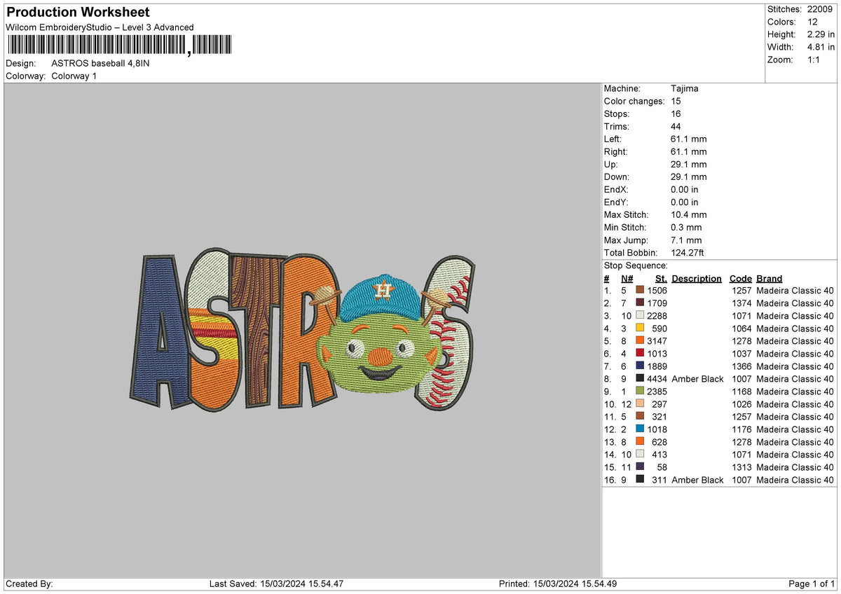 Astrostext 1503 Embroidery File 6 sizes – Master Digitizer
