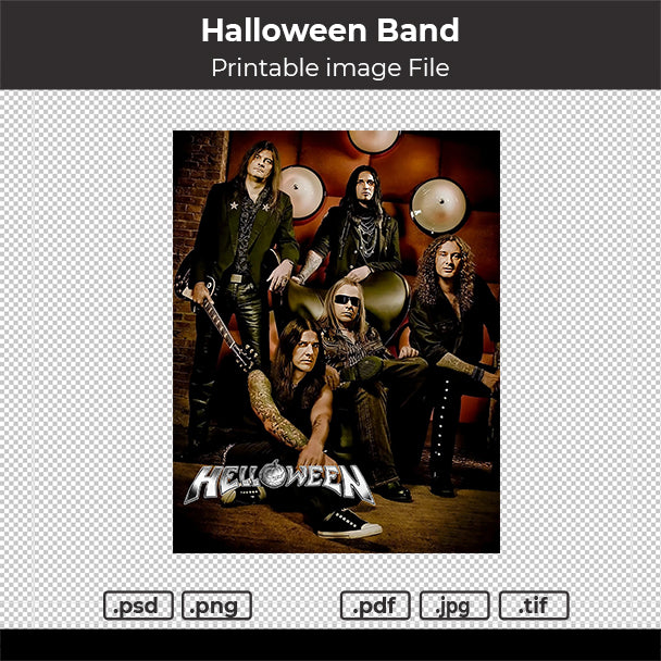 Halloween Band Printable image file – Master Digitizer