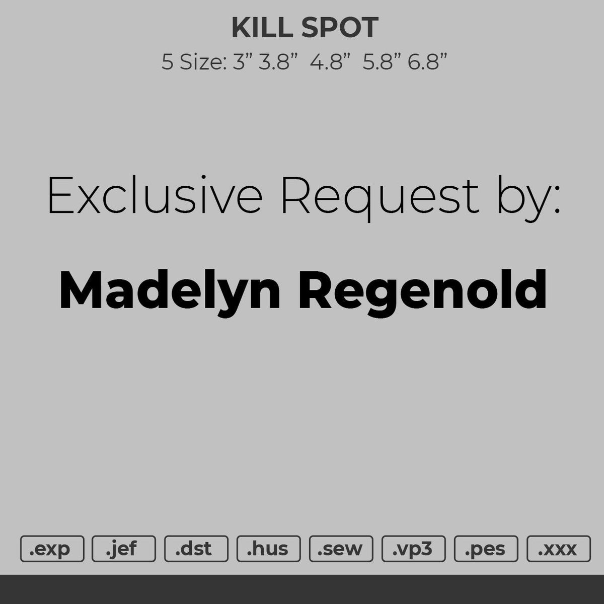 Kill Spot – Master Digitizer