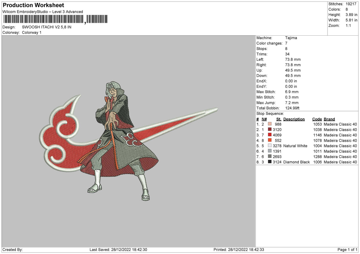 Swoosh Itachi V02 Embroidery File 6 sizes – Master Digitizer