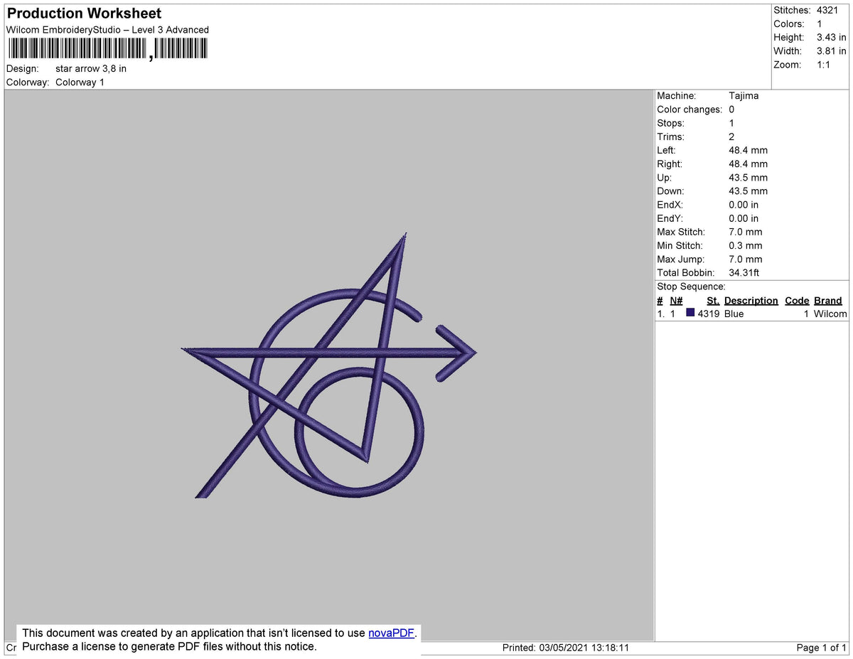 star arrow logo – Master Digitizer